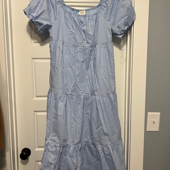 Allie Rose | Dresses | Allie Rose Baby Blue Maxi Dress | Poshmark